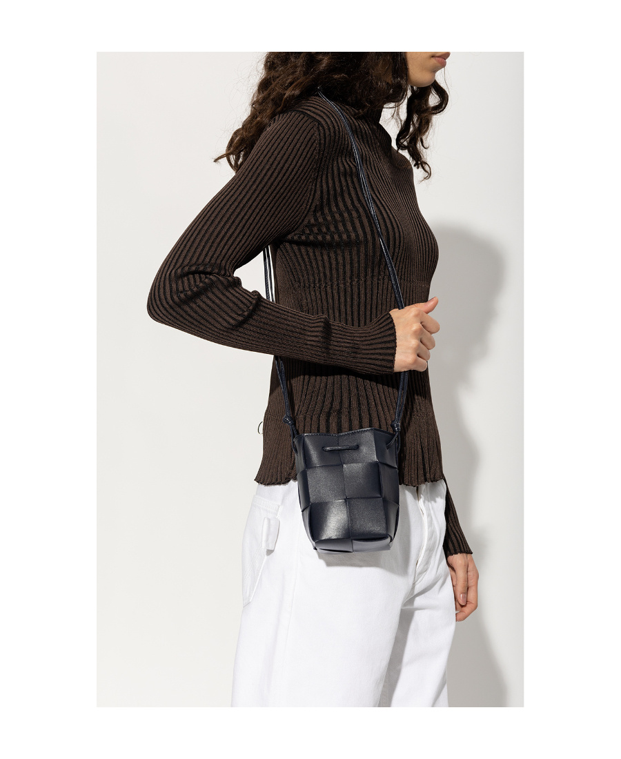 BOTTEGA VENETA Bottega Veneta Mini Cassette Bucket Shoulder Bag